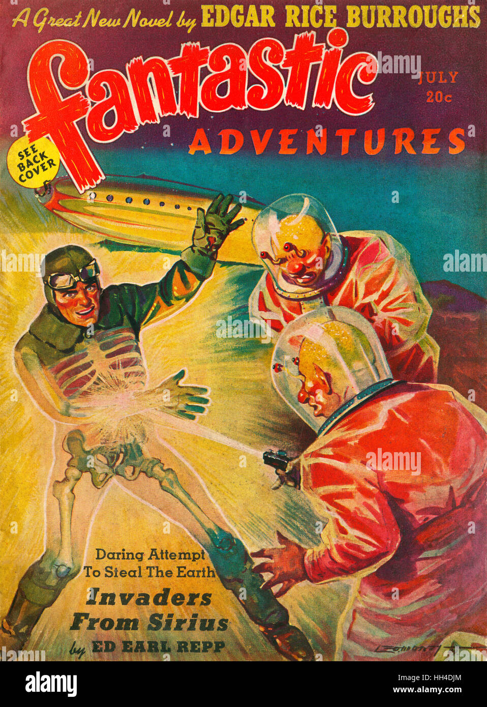 Cover fantastic adventures hi-res stock photography and images - Alamy
