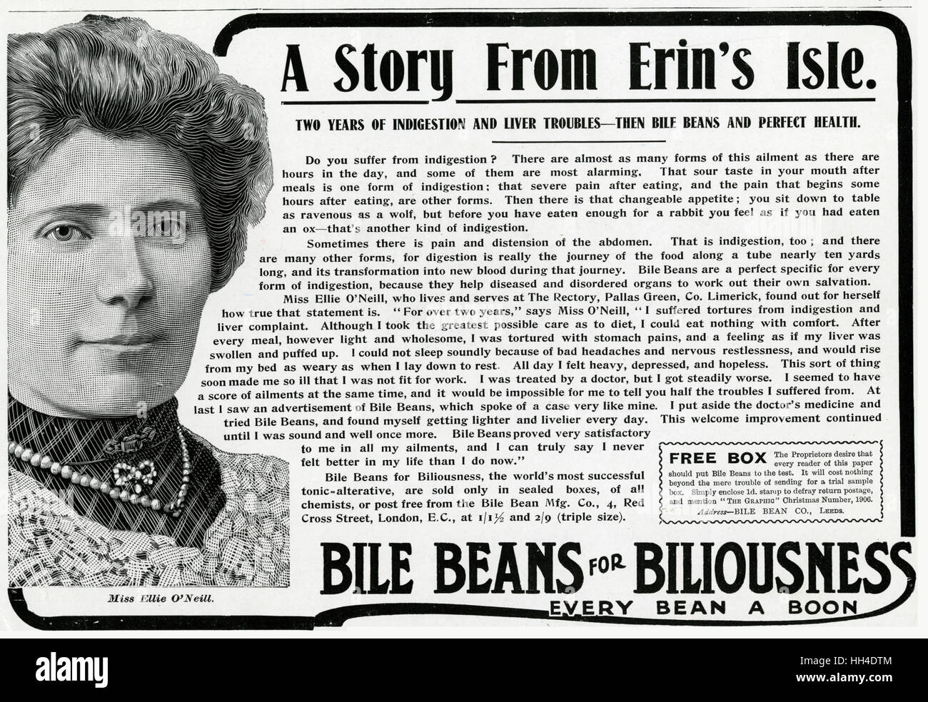 Bile beans advert hi-res stock photography and images - Alamy