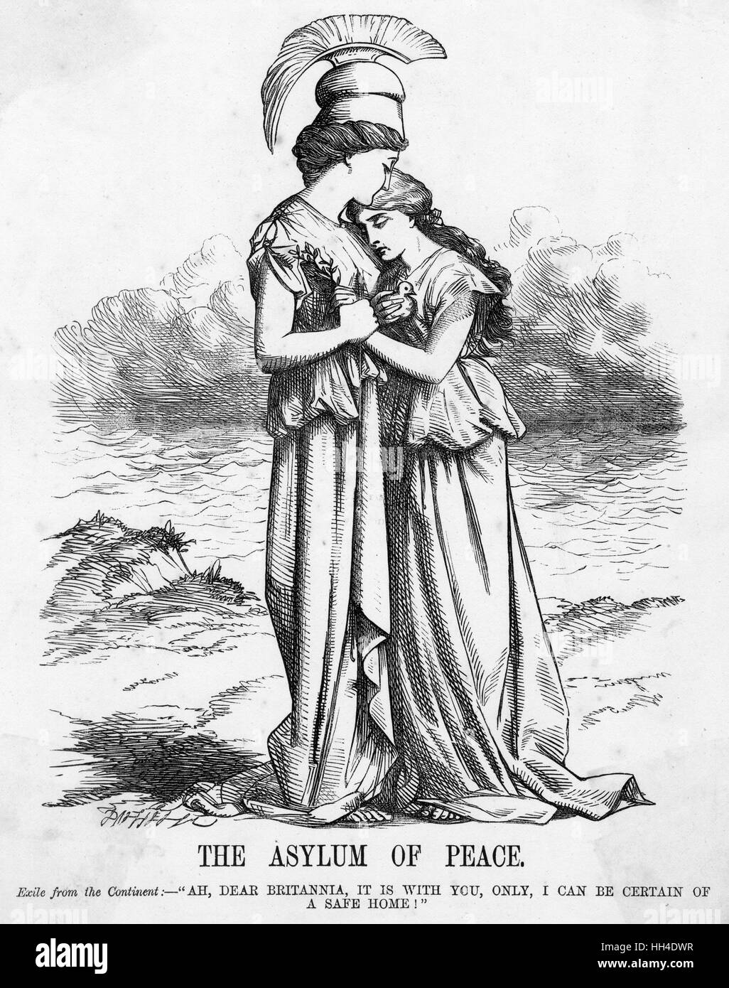 Victorian asylum cartoon hi-res stock photography and images - Alamy