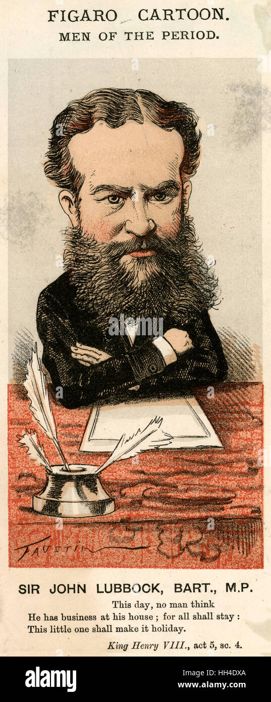 Sir John Lubbock Stock Photo - Alamy