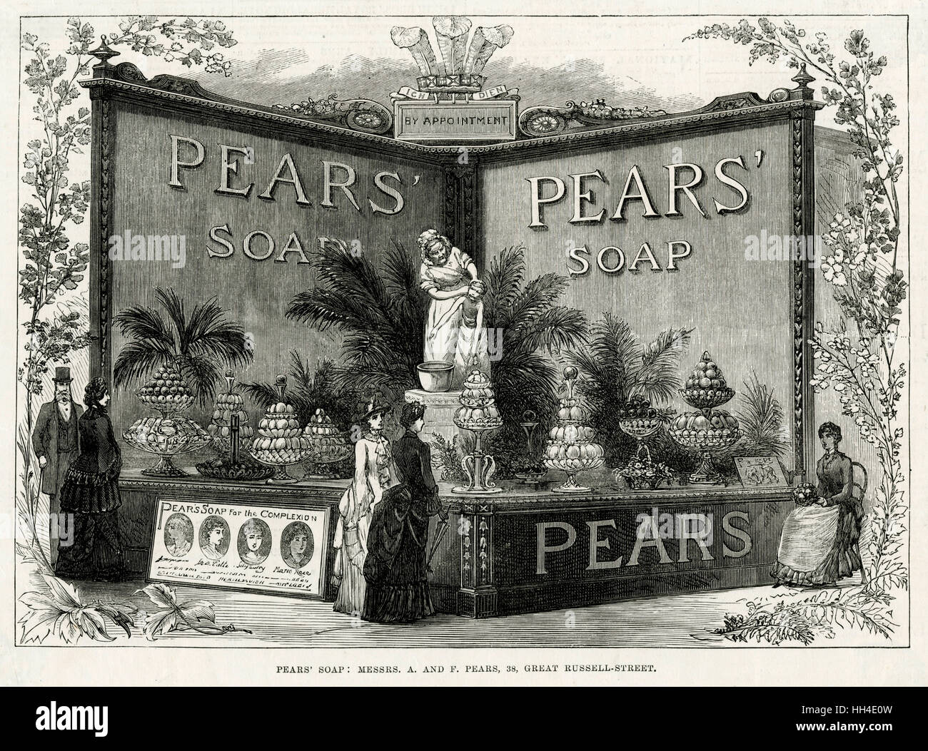 Pears soap advertisement hi-res stock photography and images - Alamy