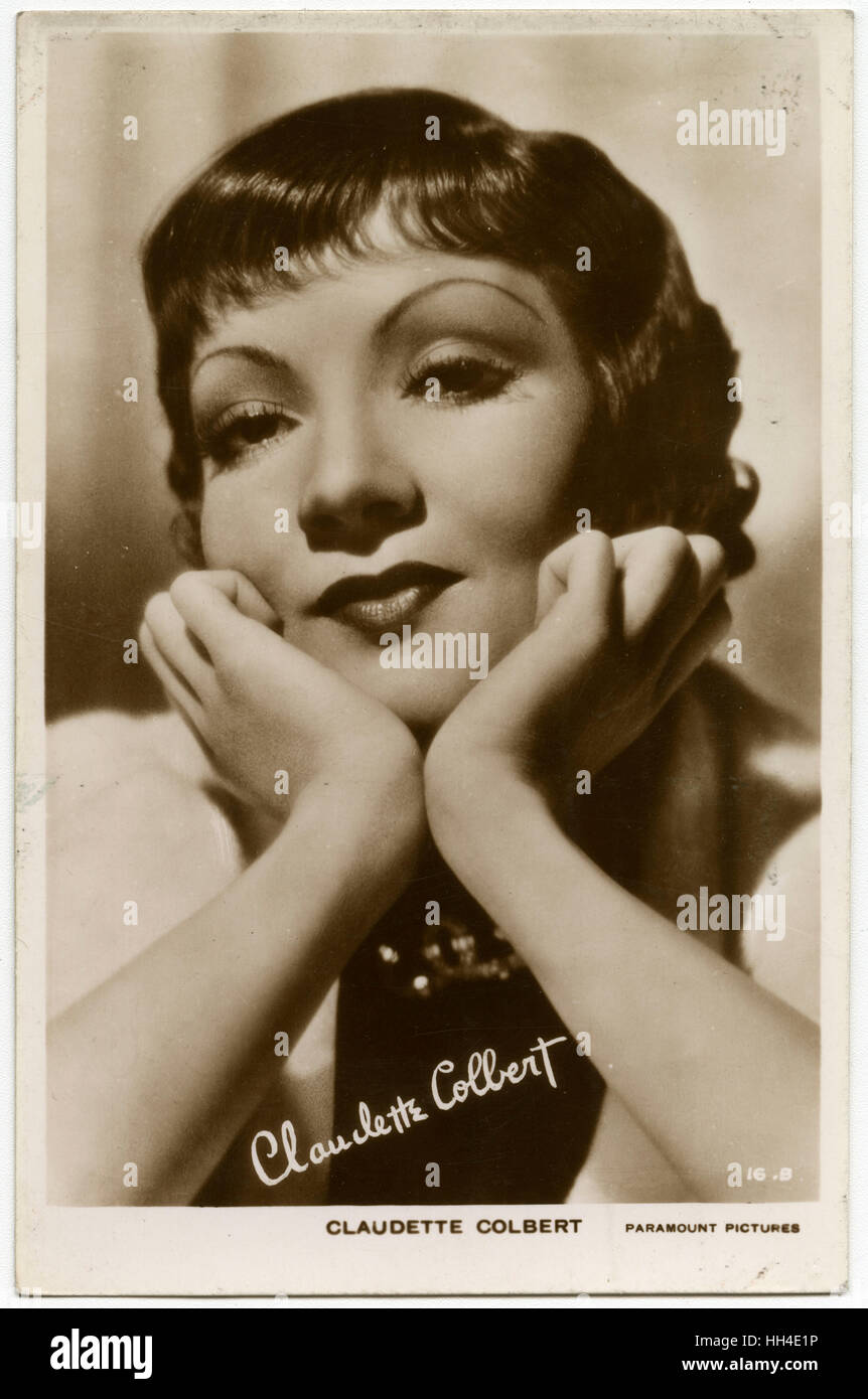 Claudette colbert hi-res stock photography and images - Alamy