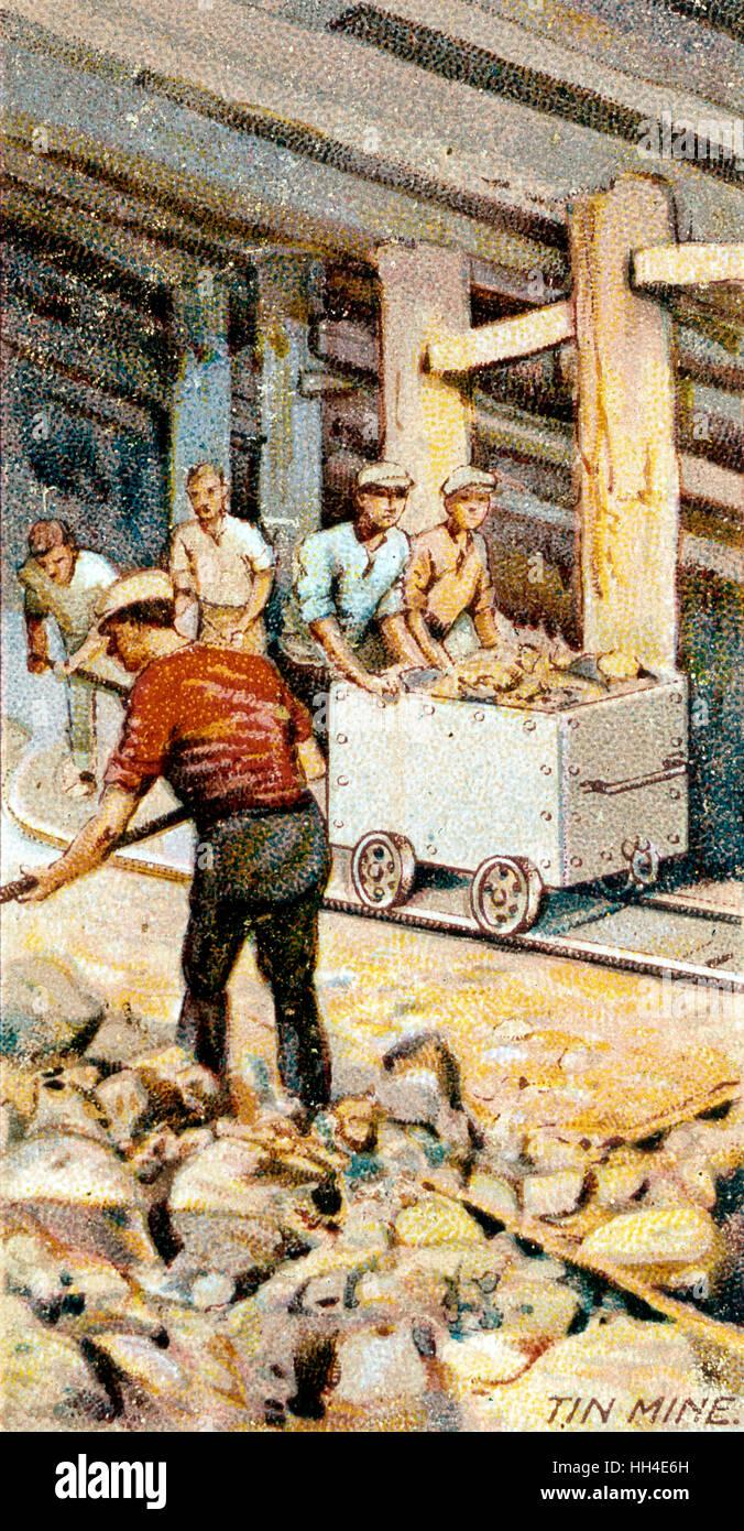 MINING FOR TIN/CORNWALL Stock Photo - Alamy