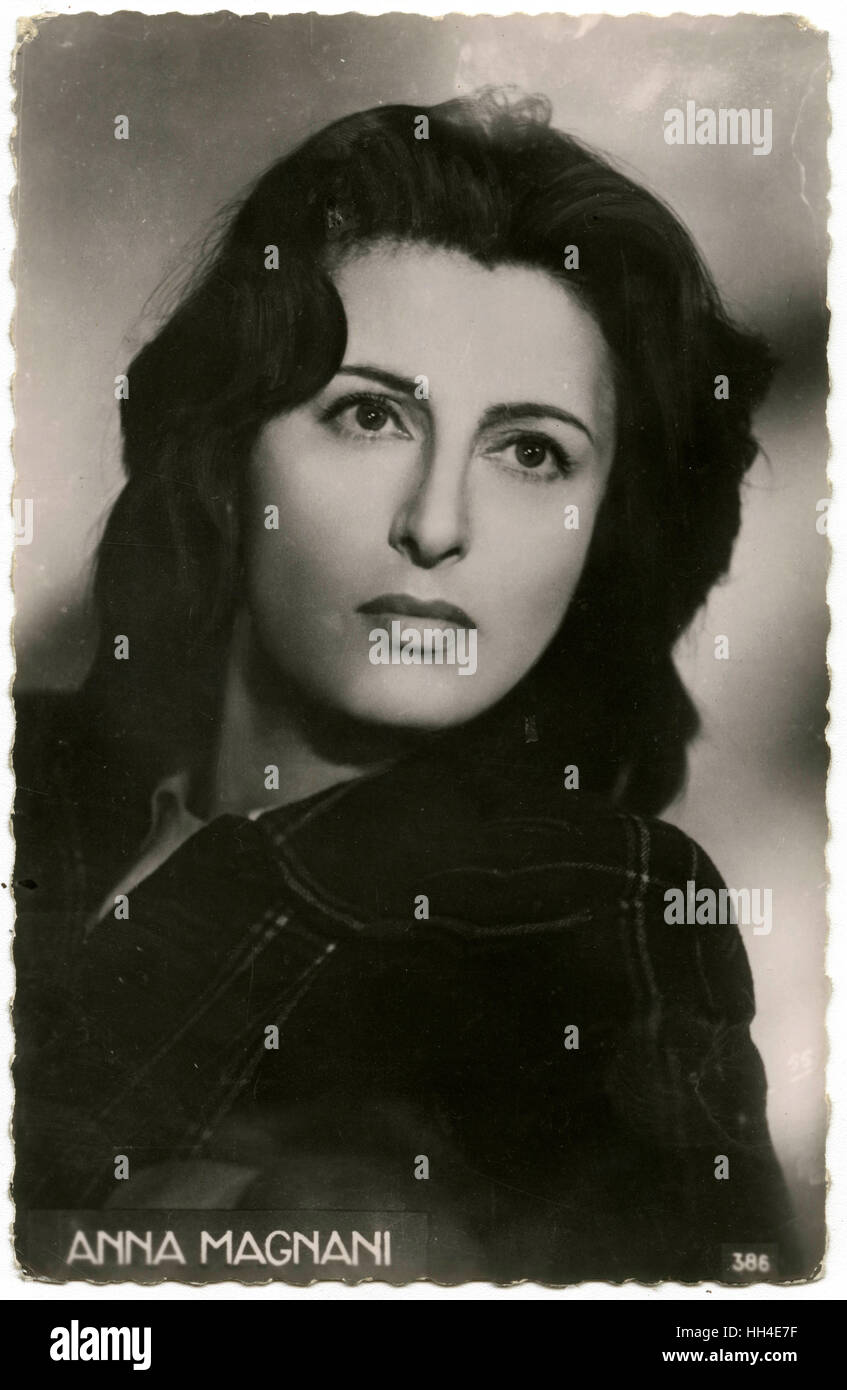 Anna magnani anna magnani anna hi-res stock photography and images - Alamy