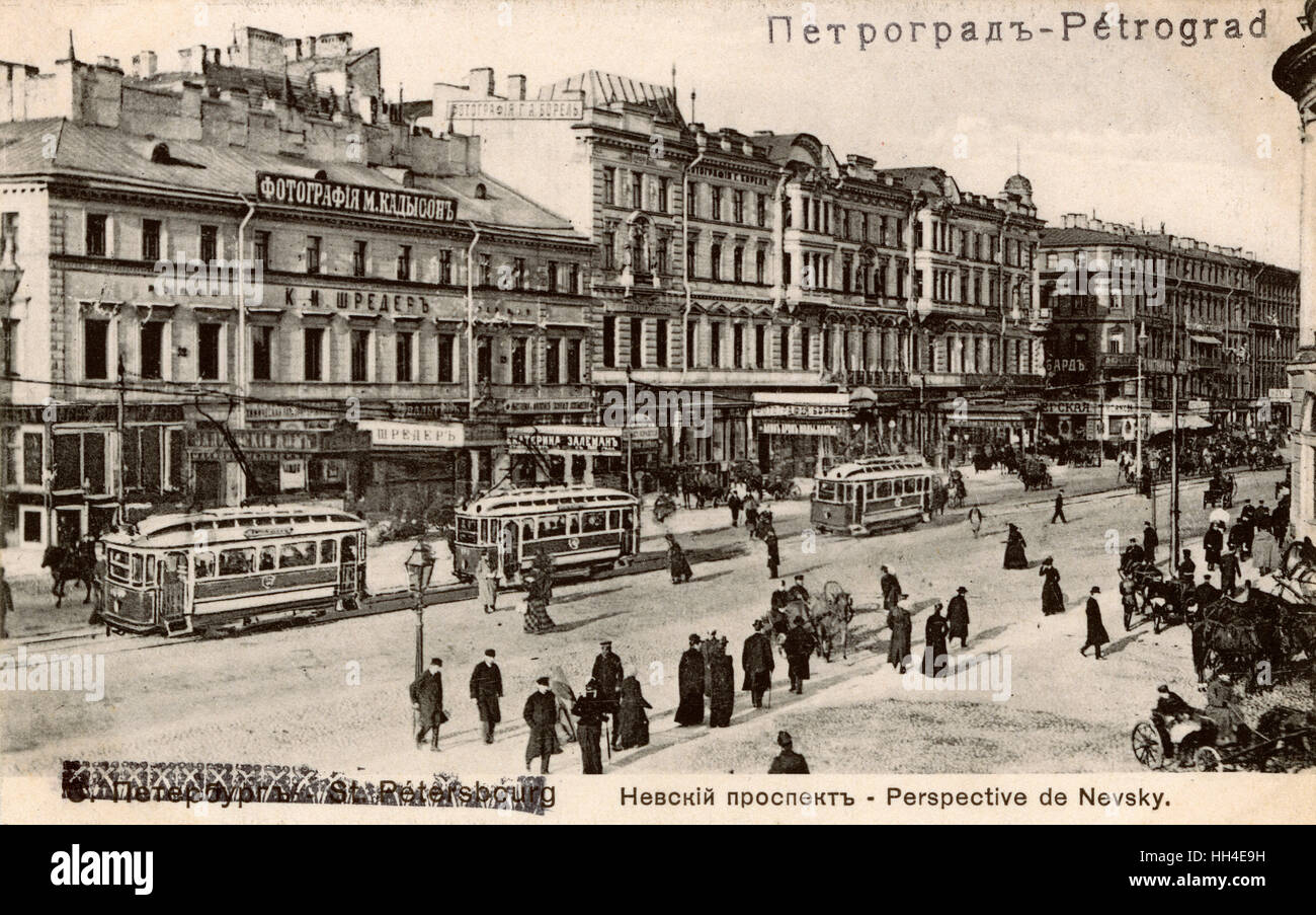 Nevski prospekt leningrad hi-res stock photography and images - Alamy