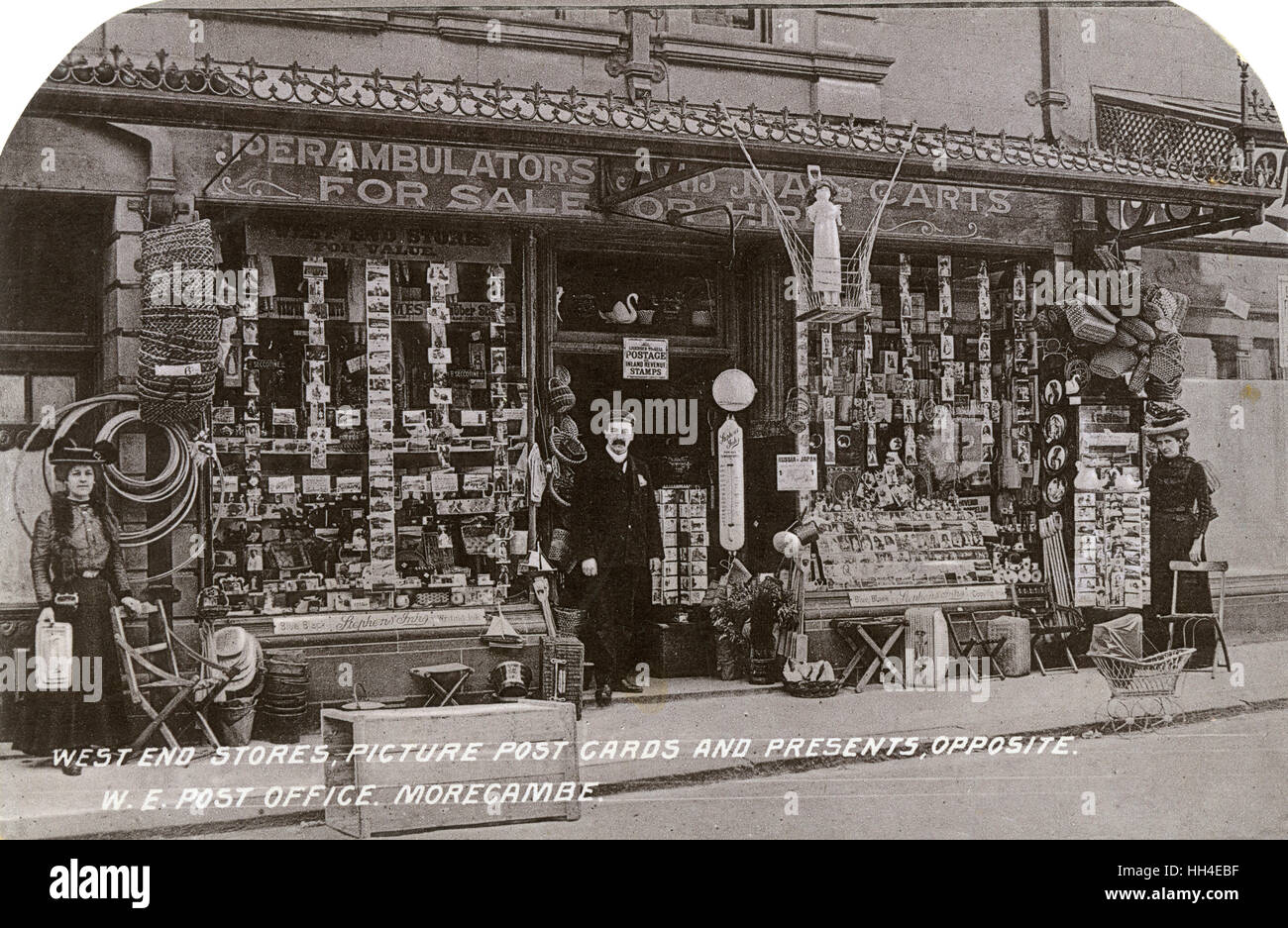 Morecambe Tourist Shop Stock Photo - Alamy