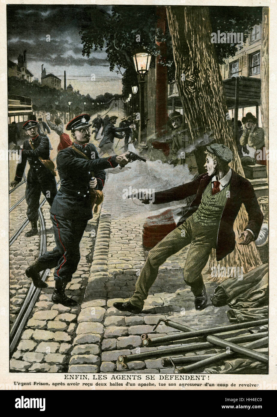 Armed french police officer hi-res stock photography and images - Alamy