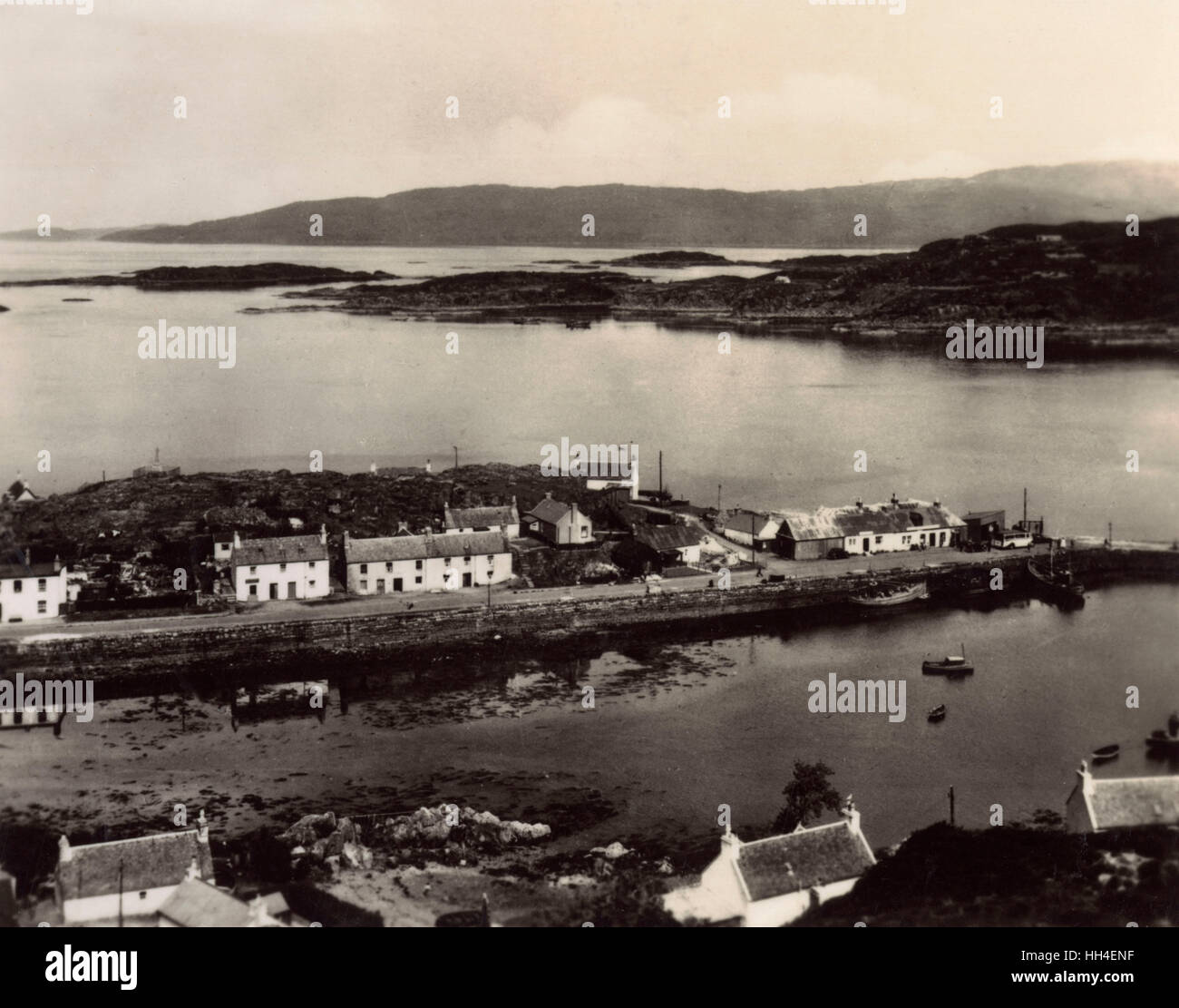 Kyleakin on the Isle of Skye in the Inner Hebrides, Scotland Stock ...