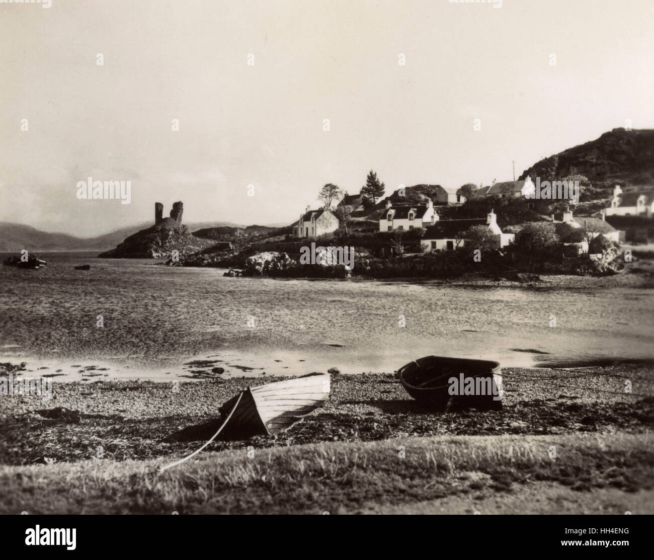 Kyleakin on the Isle of Skye in the Inner Hebrides, Scotland Stock ...