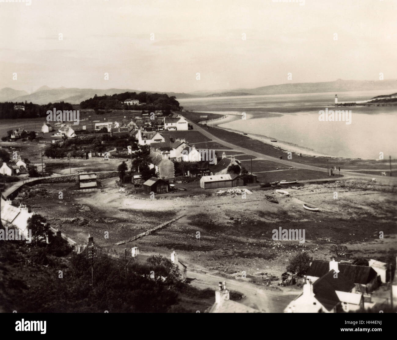 Kyleakin on the Isle of Skye in the Inner Hebrides, Scotland Stock ...