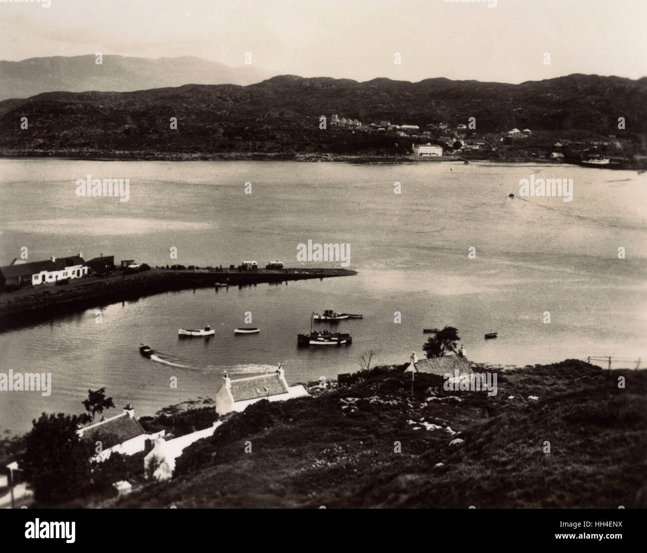 Kyleakin on the Isle of Skye in the Inner Hebrides, Scotland Stock ...