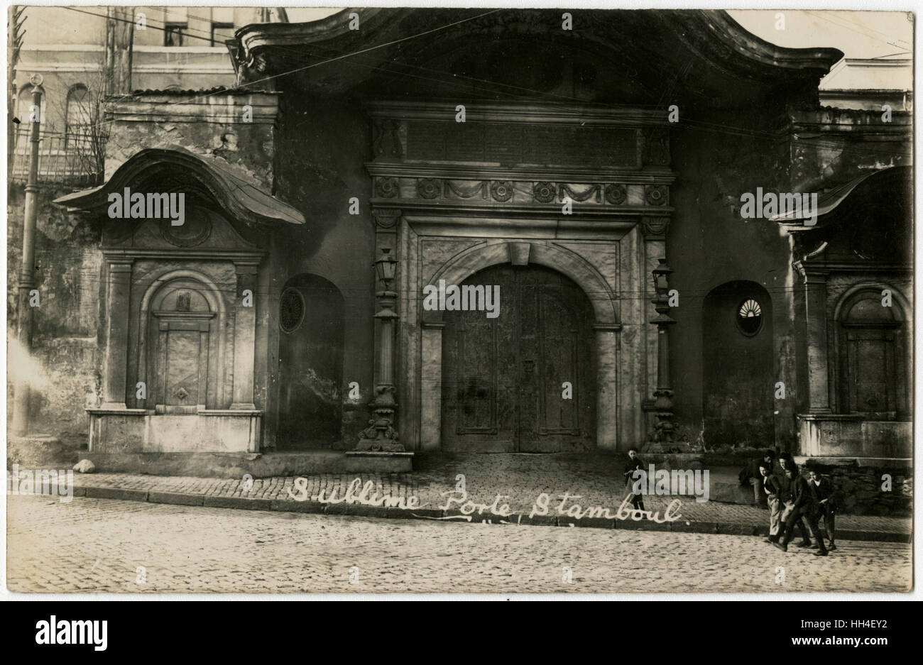 (The actual) Sublime Porte - Istanbul, Turkey Stock Photo - Alamy