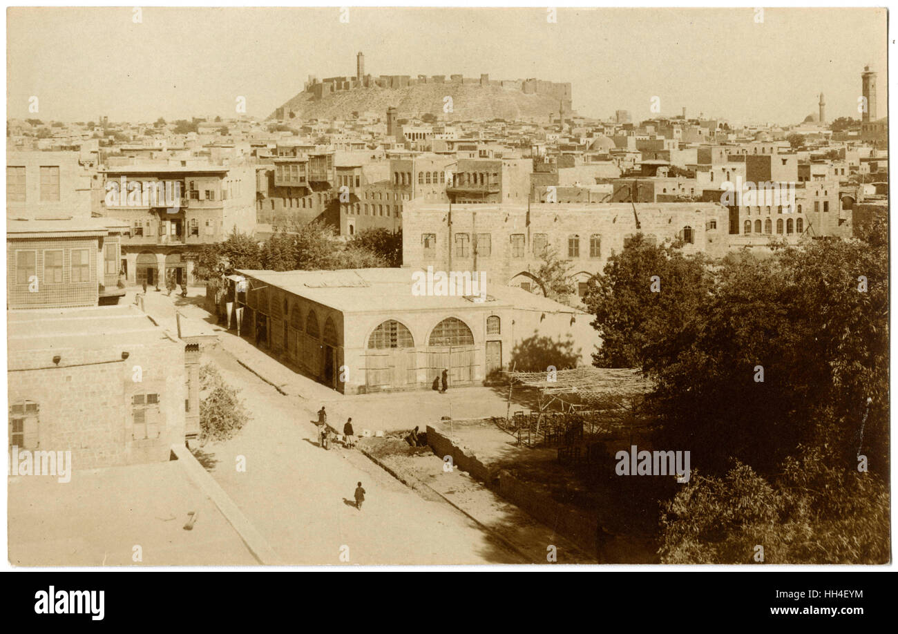 Panoramic view of the city of aleppo hi-res stock photography and ...