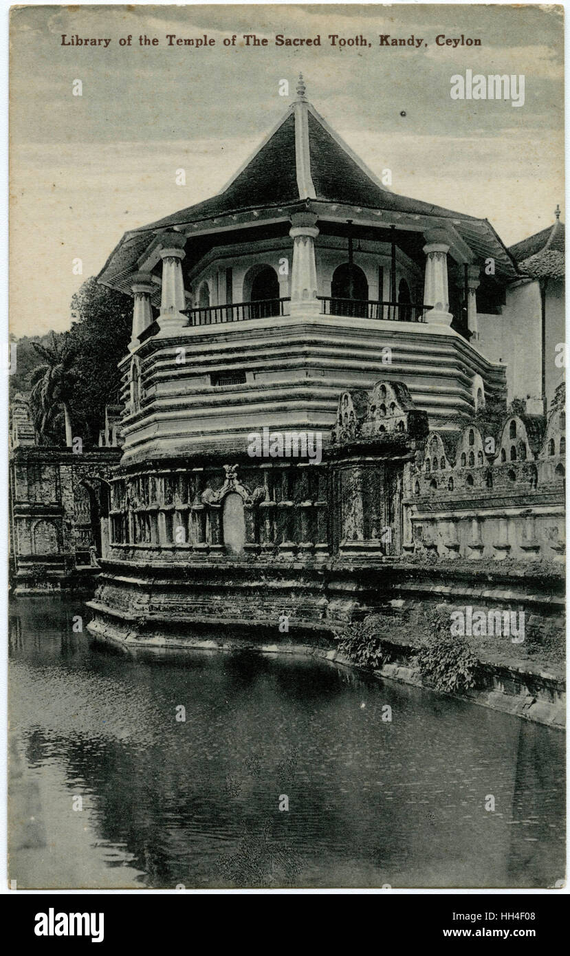Temple of the Holy Tooth - Kandy, Sri Lanka Stock Photo - Alamy