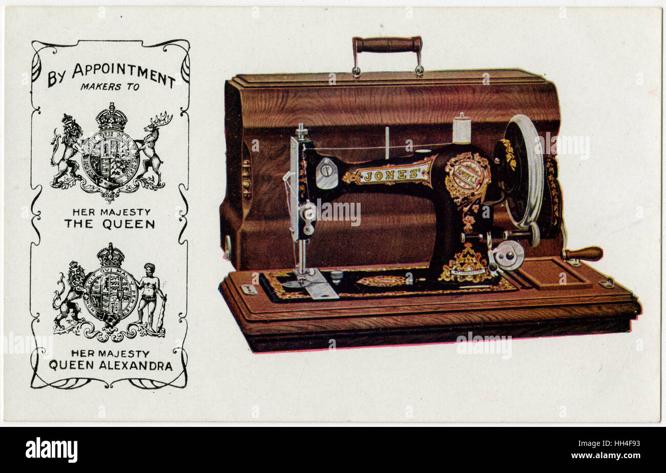 Jones Sewing Machine High Resolution Stock Photography and Images - Alamy