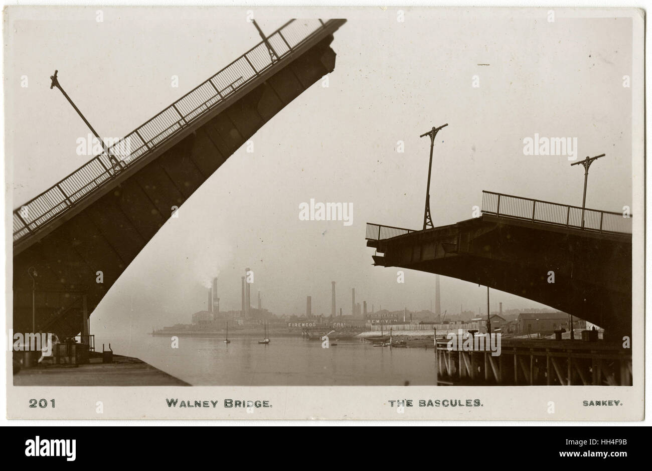 Barrow-in-Furness, Cumbria - Walney Bascule Jubilee Bridge Stock Photo - Alamy