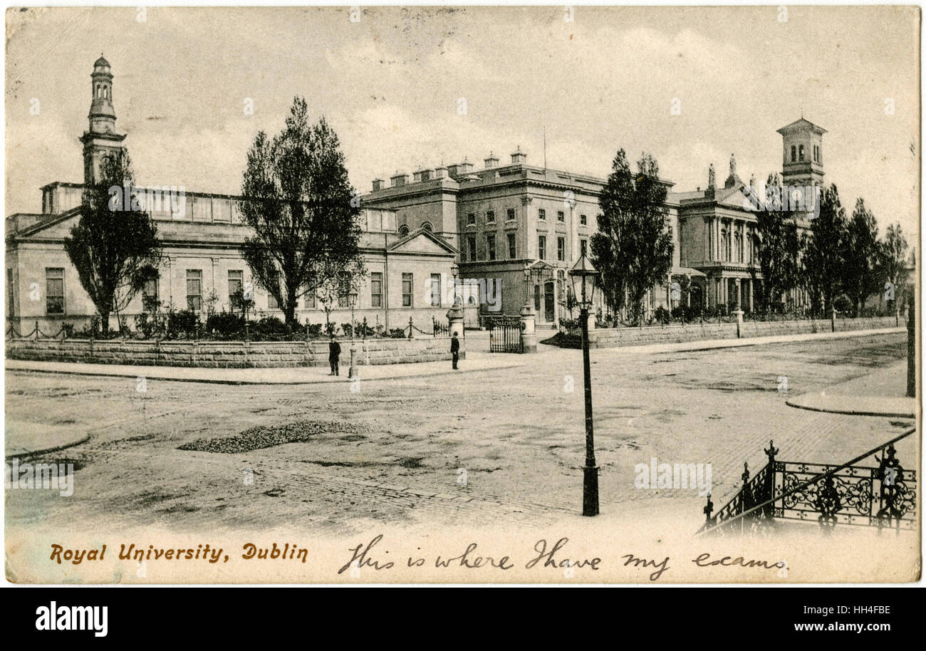 Royal University, Dublin, Ireland Stock Photo - Alamy