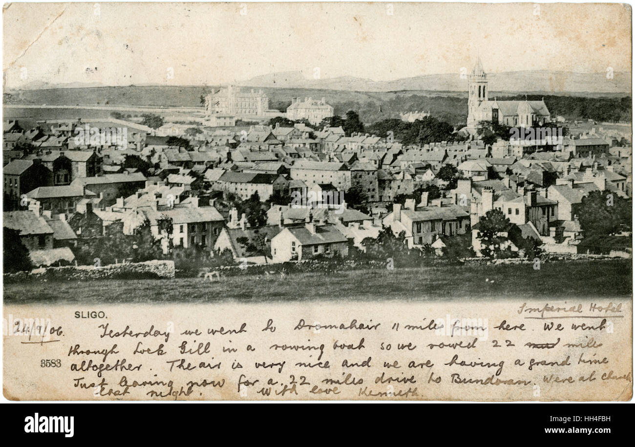 Sligo town panoramic hi-res stock photography and images - Alamy