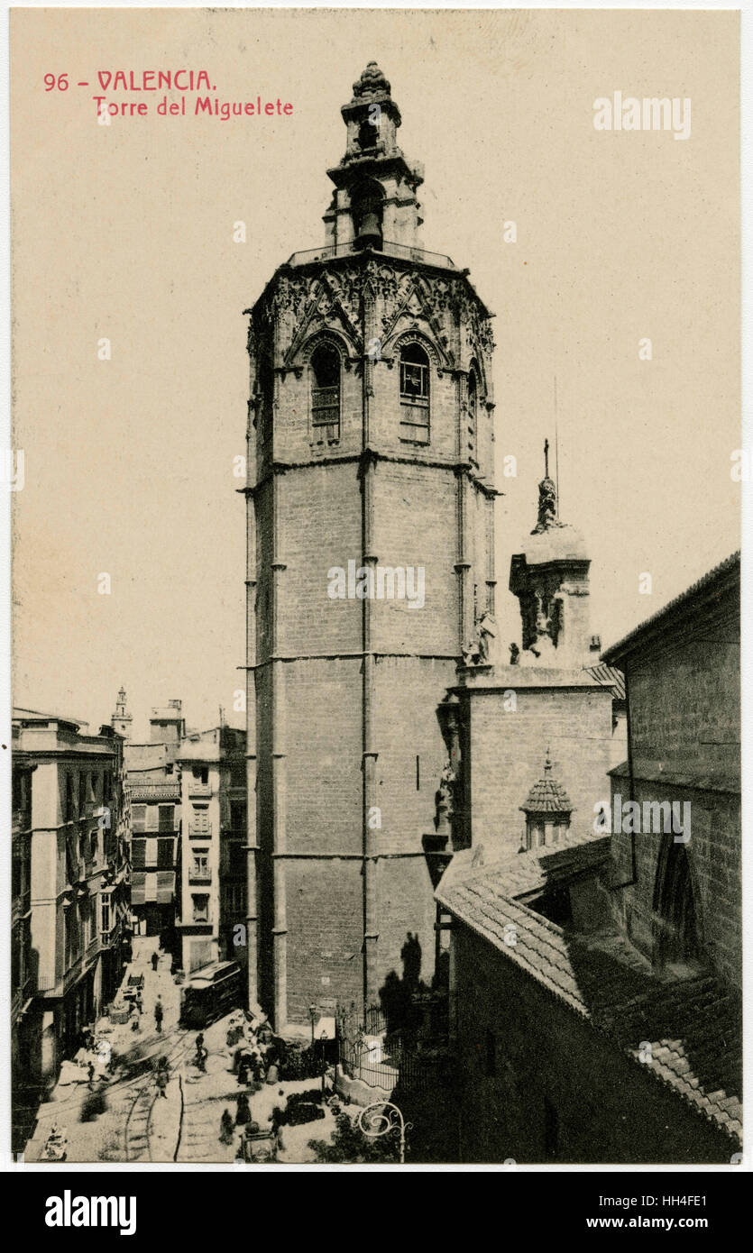 Miguelete belfry valencia spain hi-res stock photography and images - Alamy