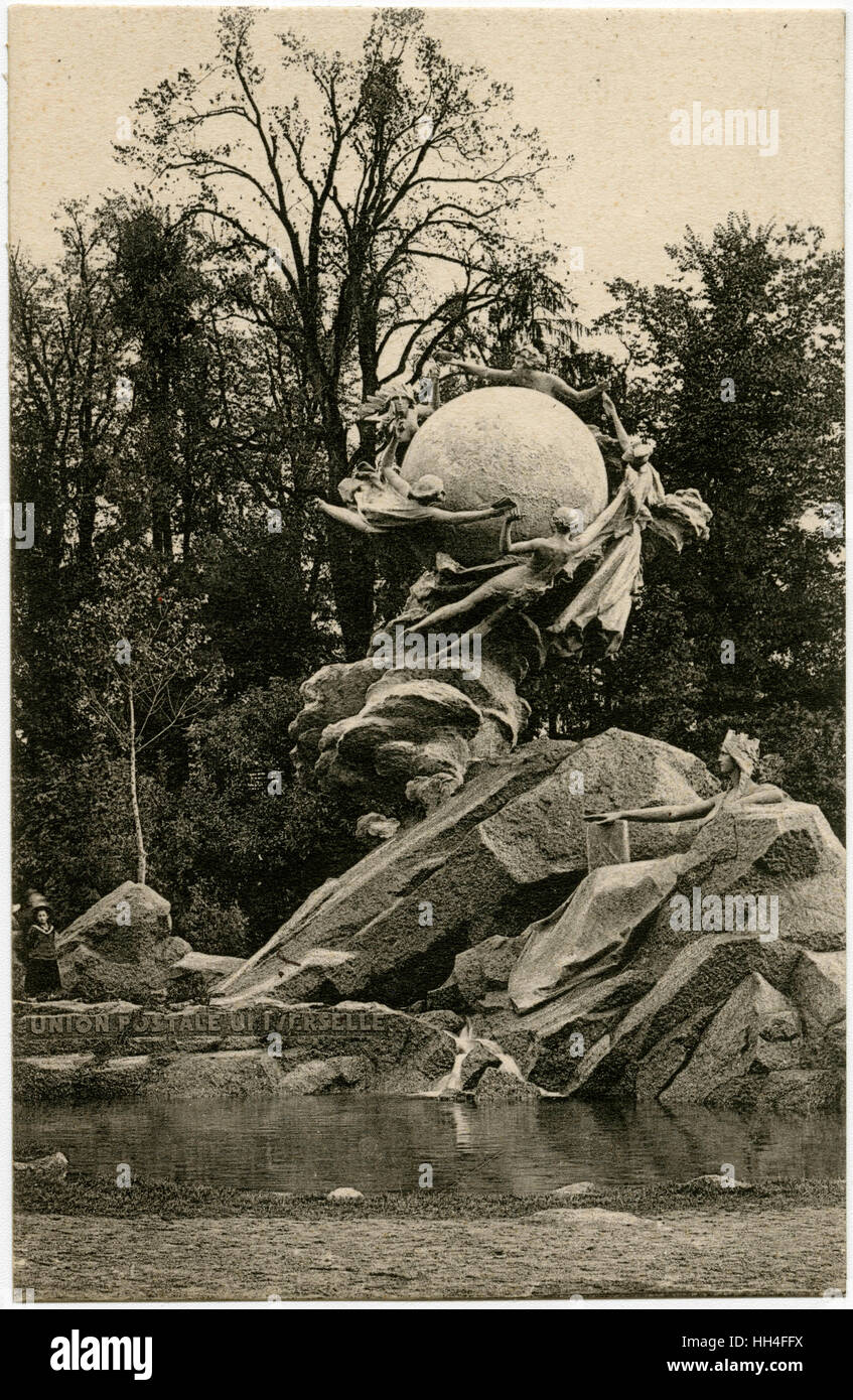 Bern, Switzerland - Monument de l'Union Postale Universelle Stock Photo ...