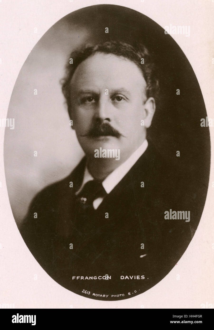 Ffrangcon Davies - Welsh Operatic Baritone / Singing Teacher Stock ...