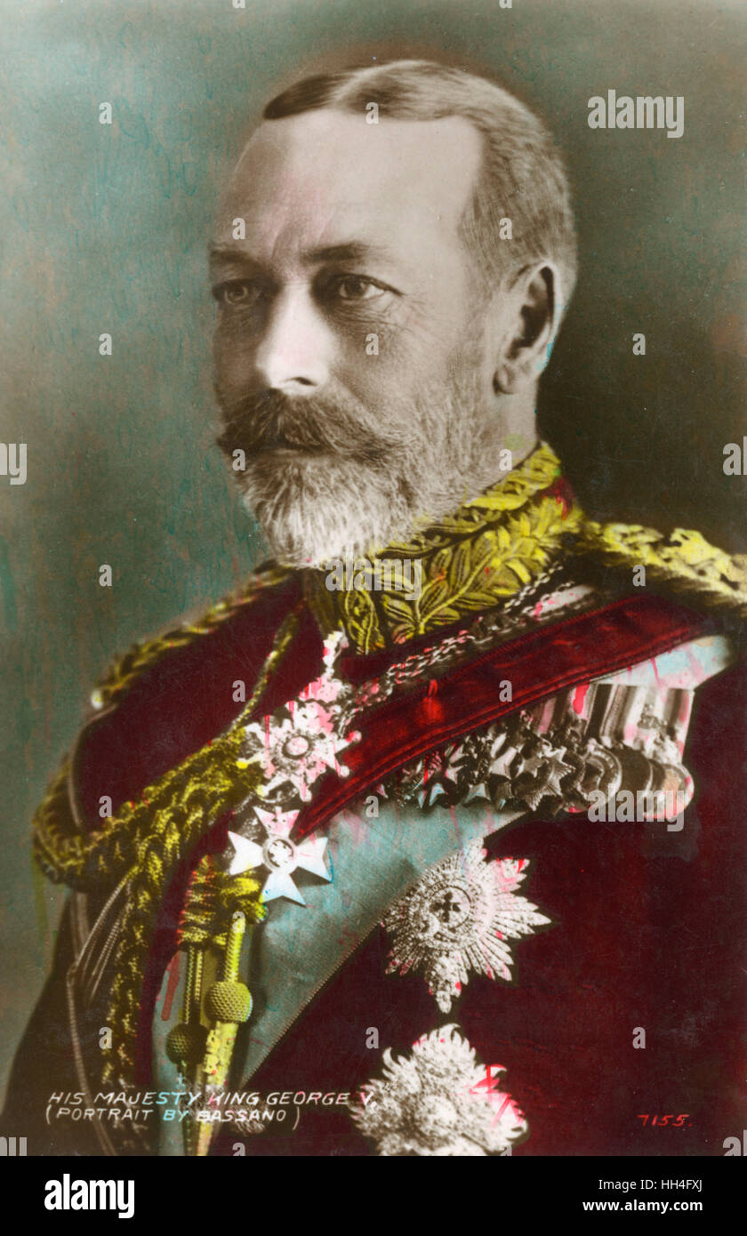George v 1865 1936 hi-res stock photography and images - Alamy