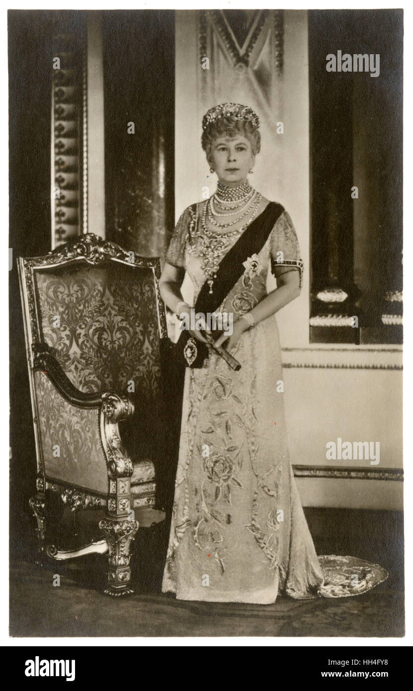 Portrait queen mary of teck hi-res stock photography and images - Alamy