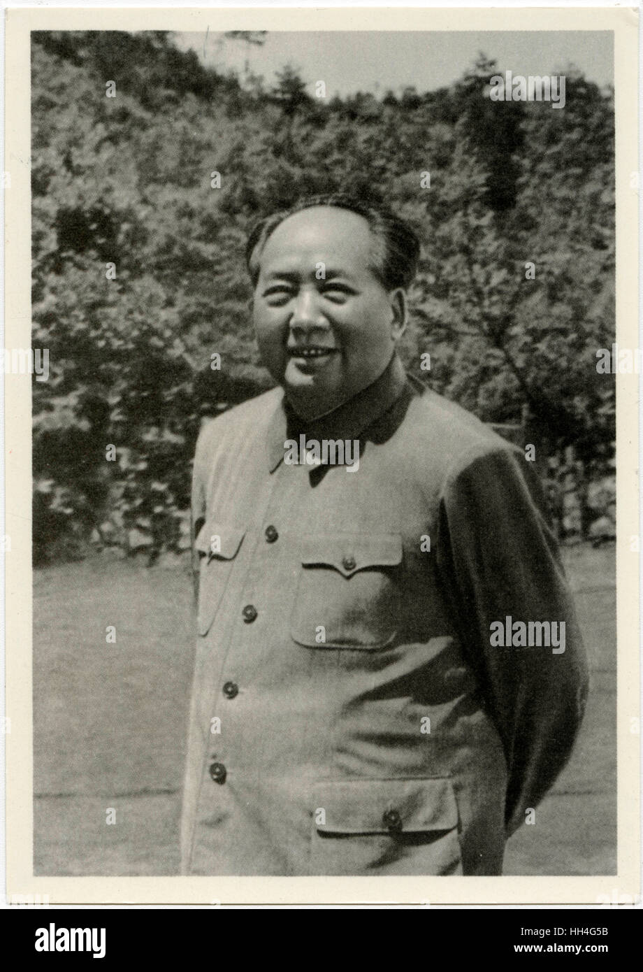 1893 1976 Leader Of The Chinese Communist Party High Resolution Stock ...