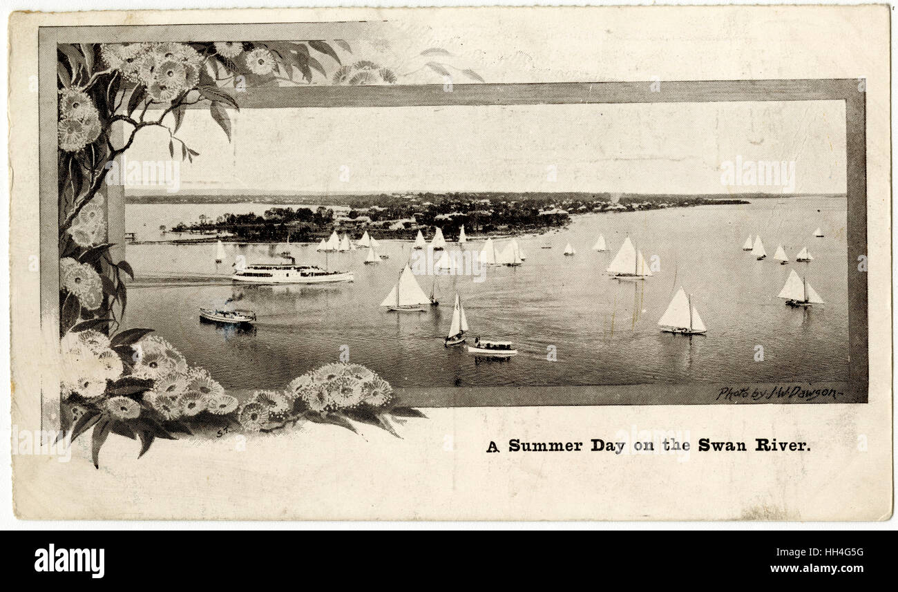 Perth, Western Australia - Summer Day on the Swan River Stock Photo - Alamy