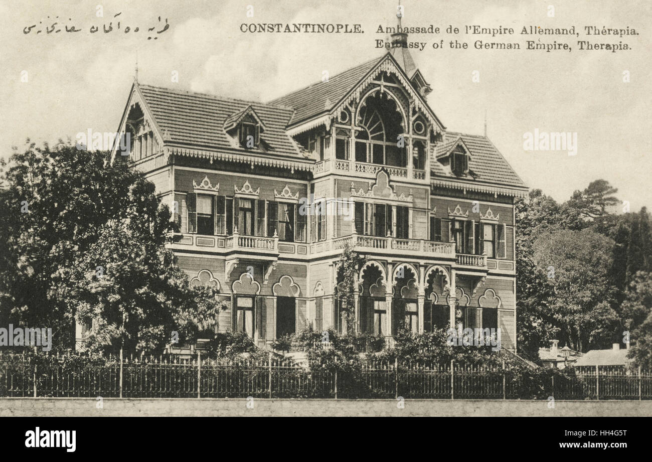 German Embassy - Tarabya (Therapia), Bosphorus, Istanbul Stock Photo ...
