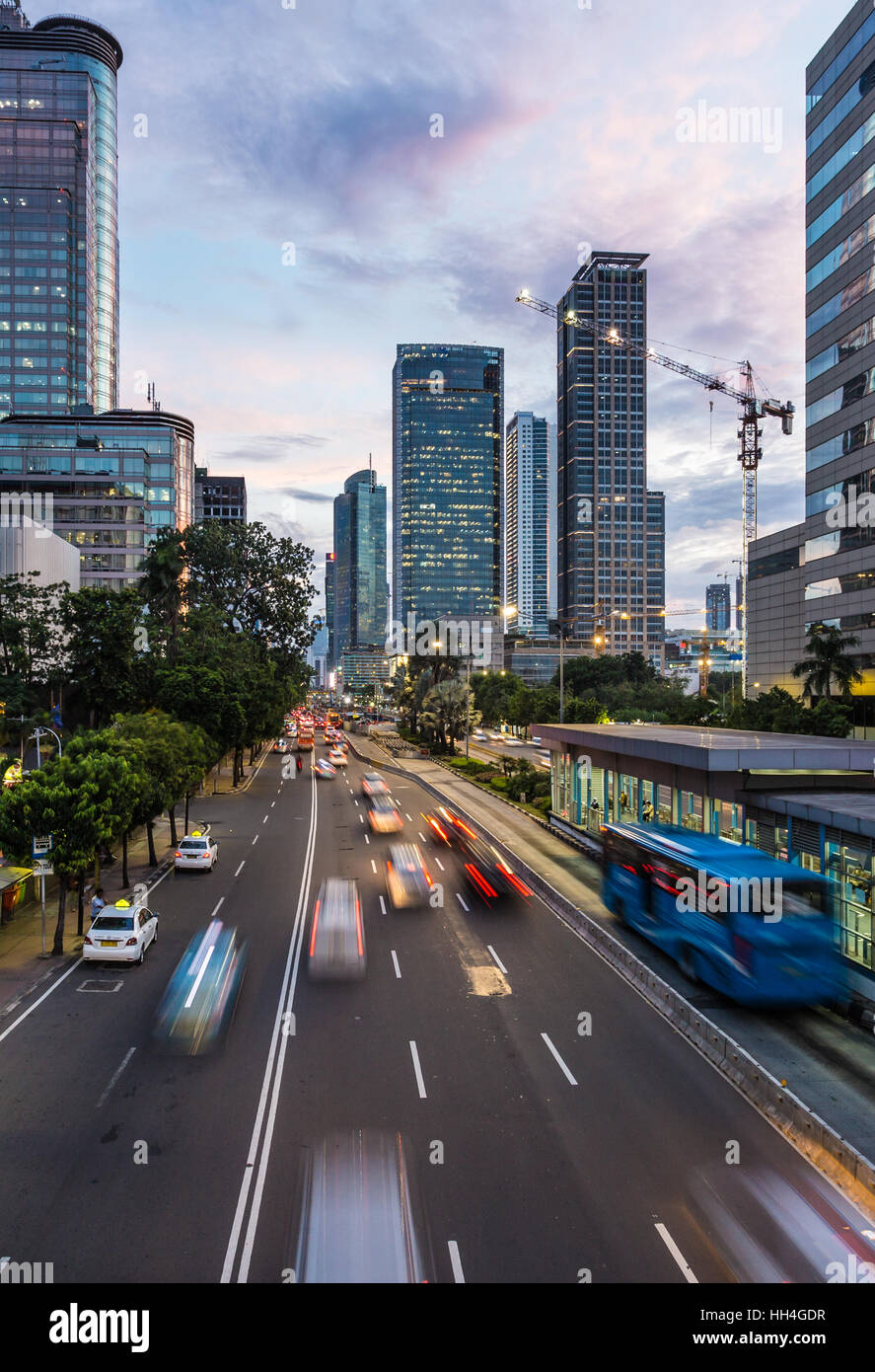 Jakarta city building jalan thamrin hi-res stock photography and images ...