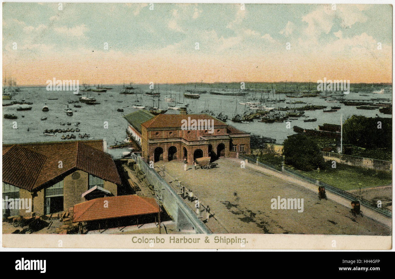 Colombo harbour ceylon sri lanka hi-res stock photography and images ...