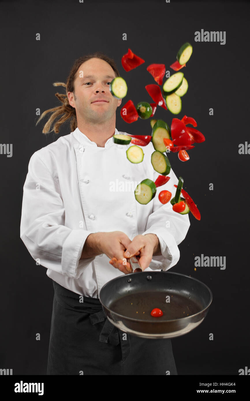 Chef pan air hi-res stock photography and images - Alamy