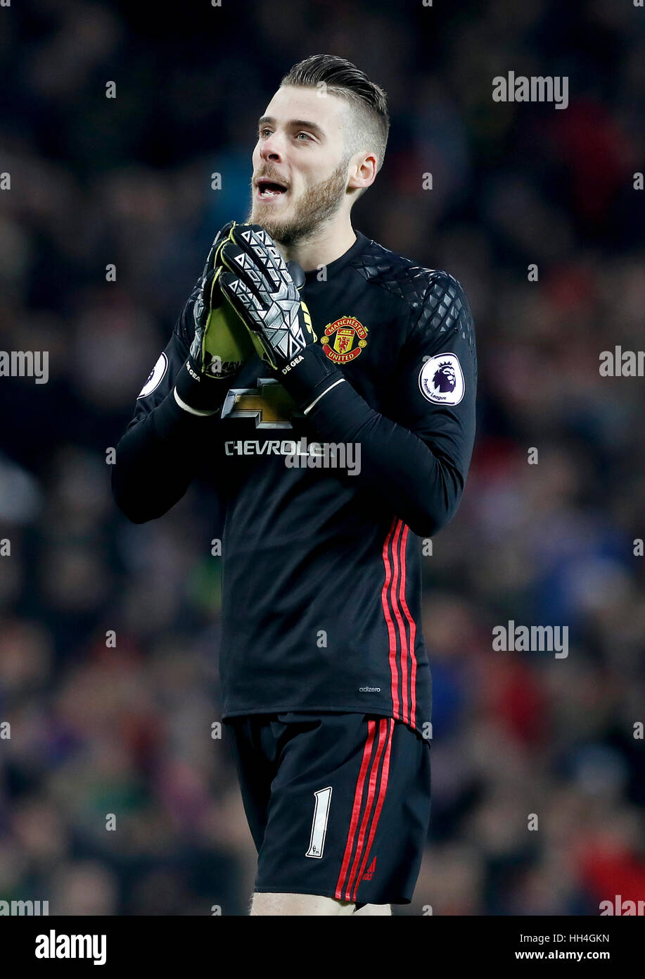Manchester United goalkeeper David De Gea Stock Photo - Alamy
