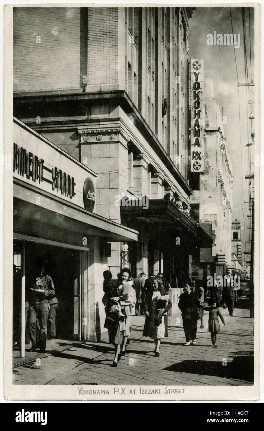 PX Store on Isezaki Street - Yokohama, Japan Stock Photo - Alamy