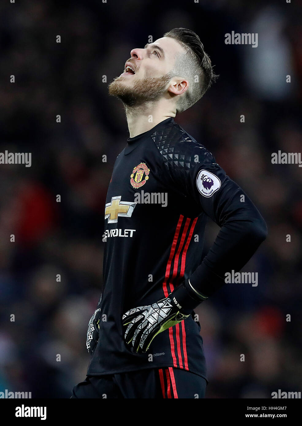 Manchester United goalkeeper David De Gea Stock Photo - Alamy