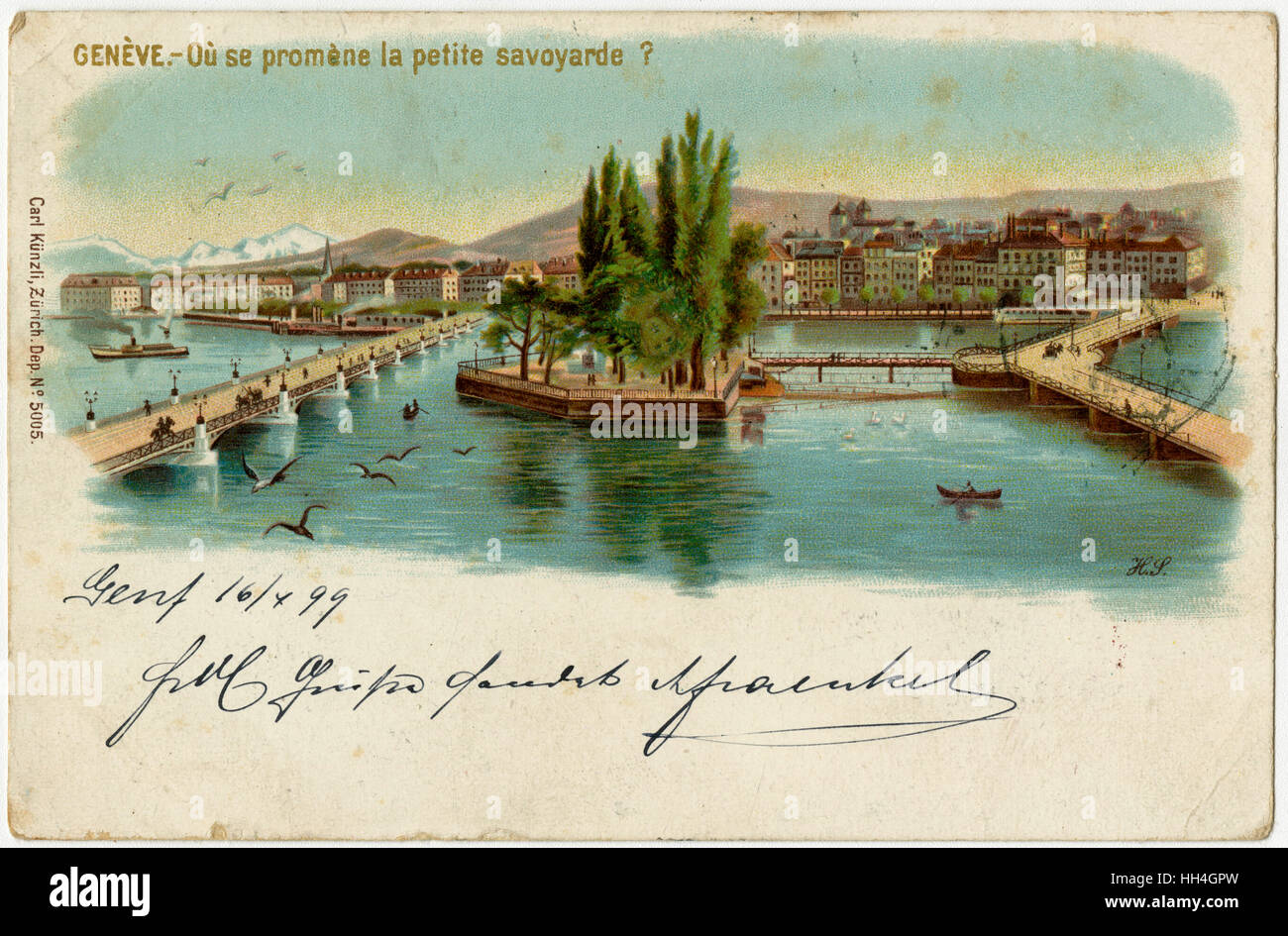 Ile rousseau jean jacques rousseau hi-res stock photography and images ...