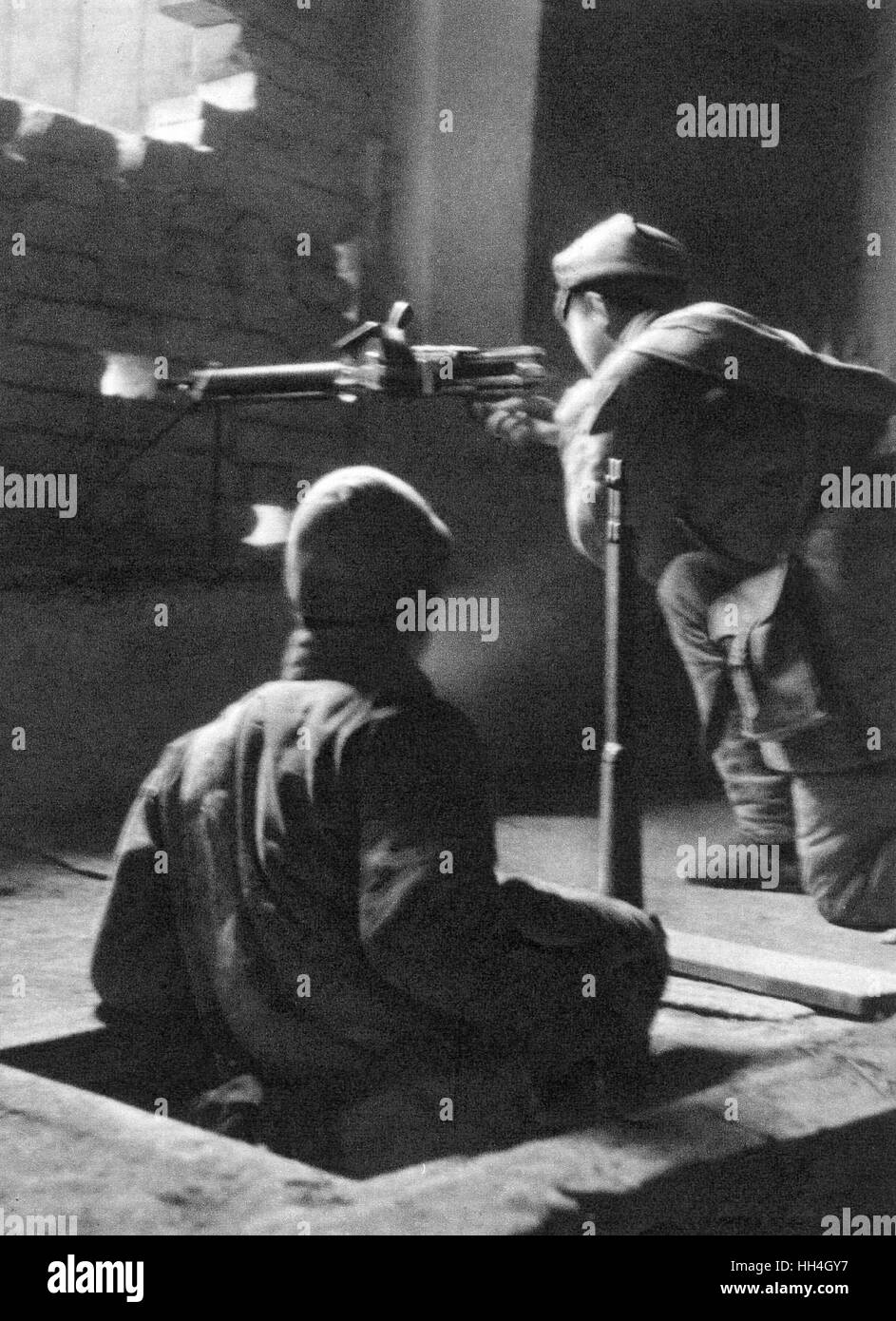 Communist China - guerrilla soldiers Stock Photo - Alamy