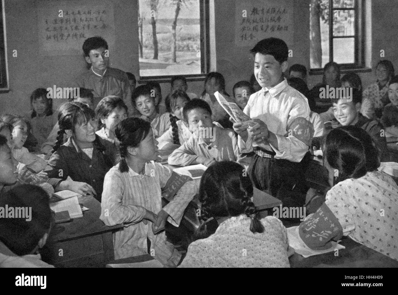 Sitting at classroom Black and White Stock Photos & Images - Alamy