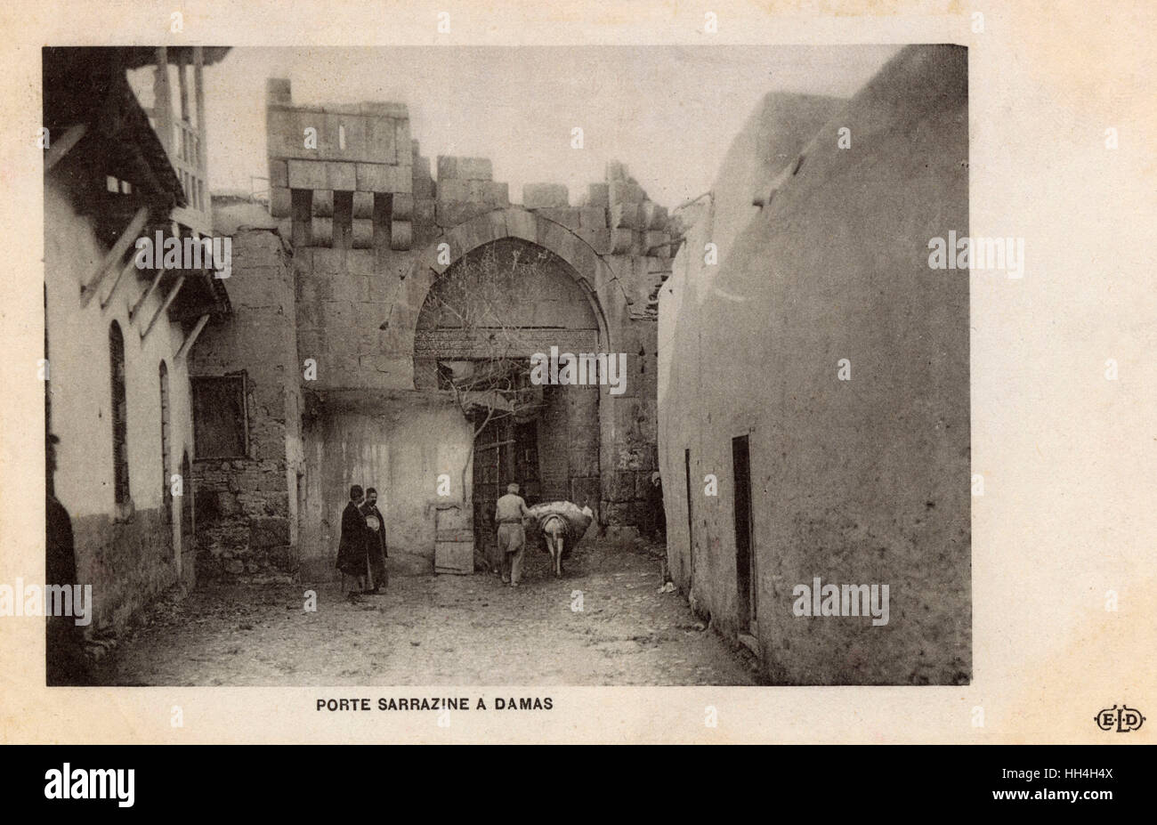 Damascus of the gate hi-res stock photography and images - Alamy