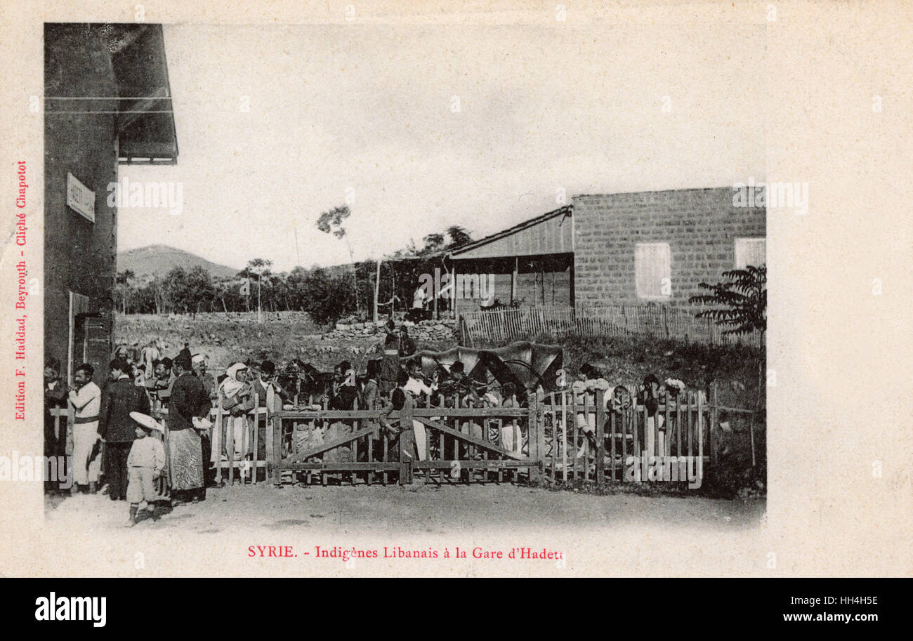 Beirut, Lebanon - Lebanese at Hadett Railway Station Stock Photo - Alamy