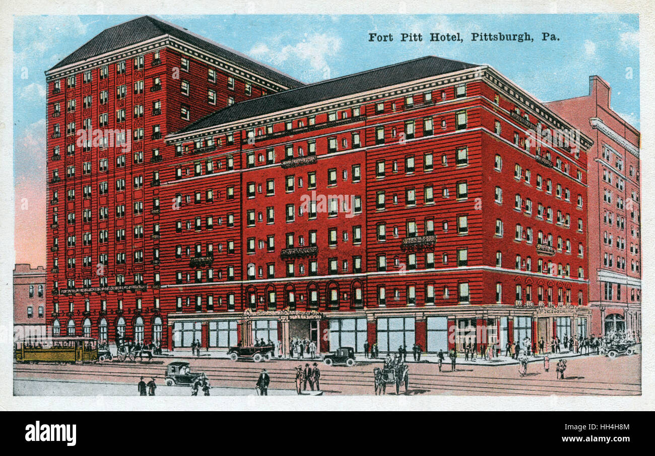 Fort Pitt Hotel, Pittsburg, Pennsylvania, USA Stock Photo - Alamy
