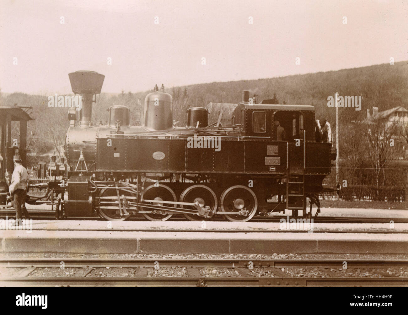Steam locomotive engine tracks hi-res stock photography and images - Alamy
