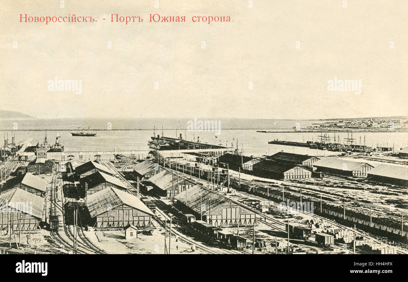 Port of Novorossiysk, North Caucasus, Russia Stock Photo - Alamy