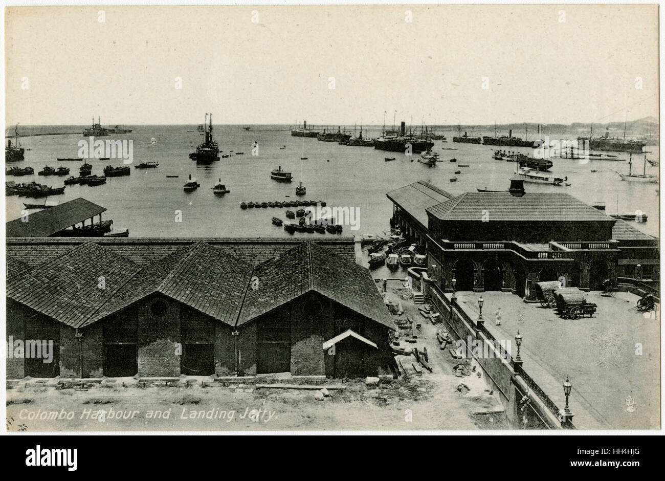 Landing Jetty, Colombo Harbour, Sri Lanka Stock Photo - Alamy