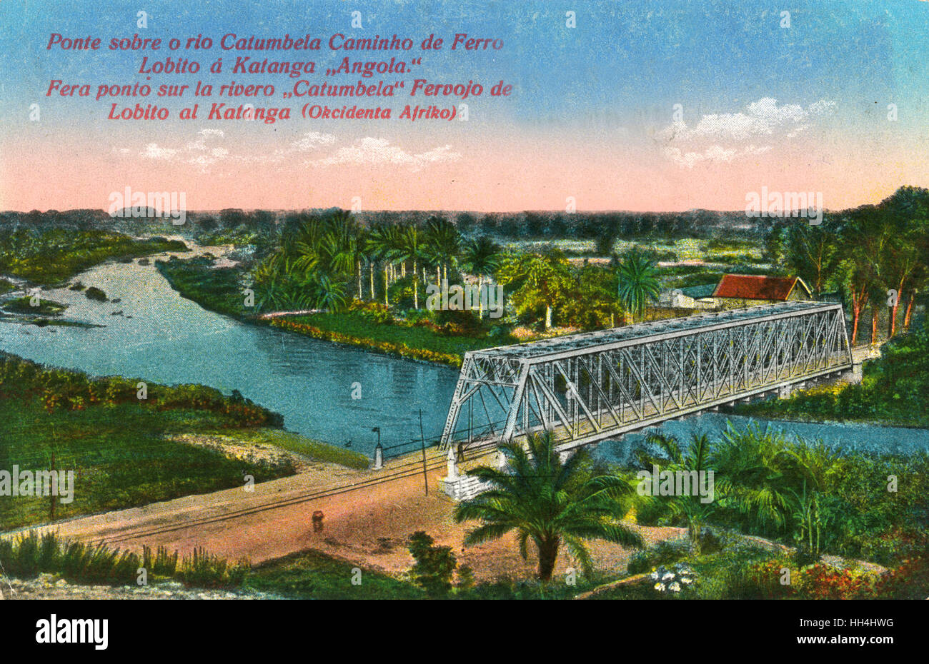 Bridge over the catumbela river hi-res stock photography and images - Alamy