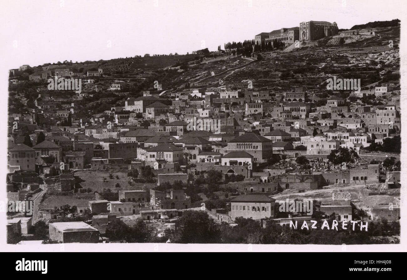 Nazareth israel palestine jesus hi-res stock photography and images - Alamy