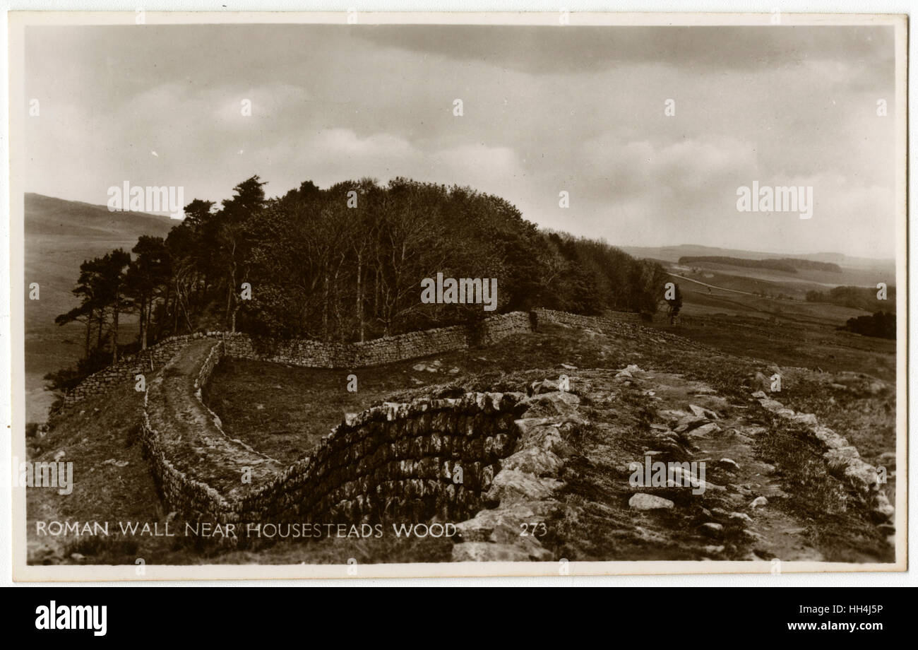 Roman engineering hadrians wall hi-res stock photography and images - Alamy