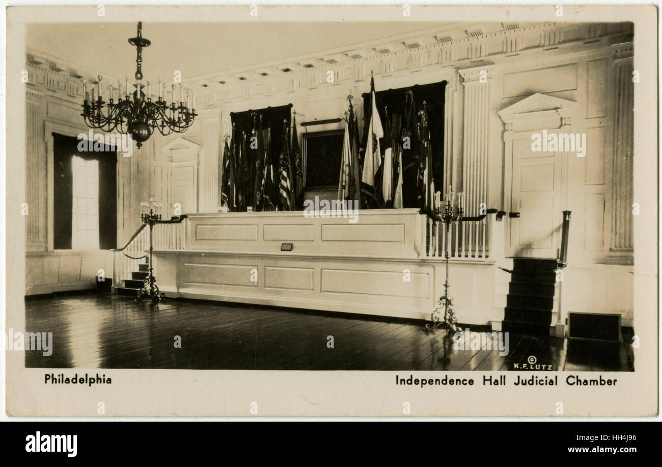 Interior independence hall pennsylvania hi-res stock photography and ...
