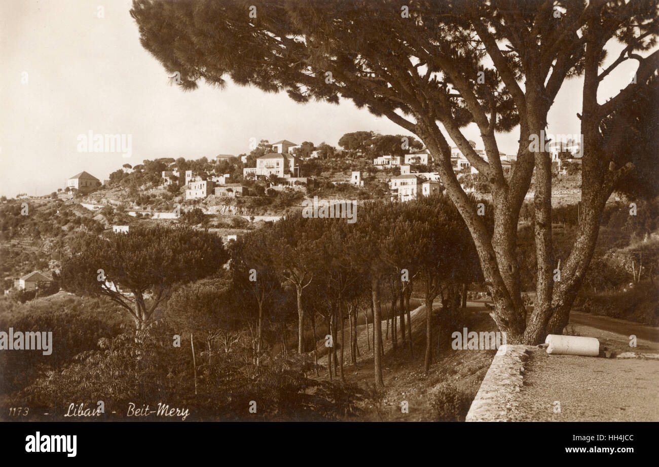 Beit Mery, Mount Lebanon Stock Photo - Alamy